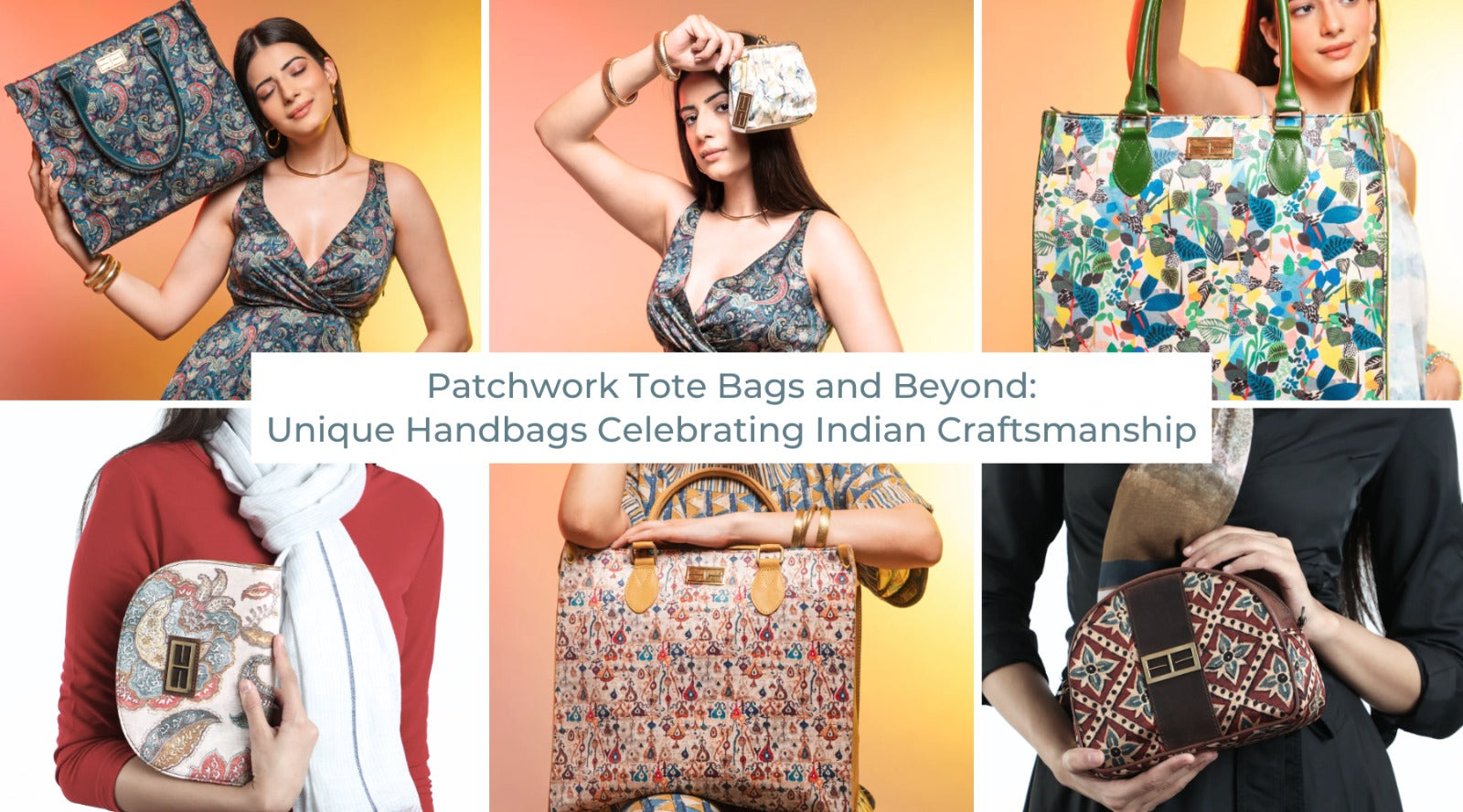 Patchwork Tote Bags and Beyond: Unique Handbags Celebrating Indian Cra ...