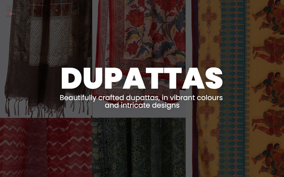 Buy Designer Dupattas For Women @ Best Prices | The Indian Trunk